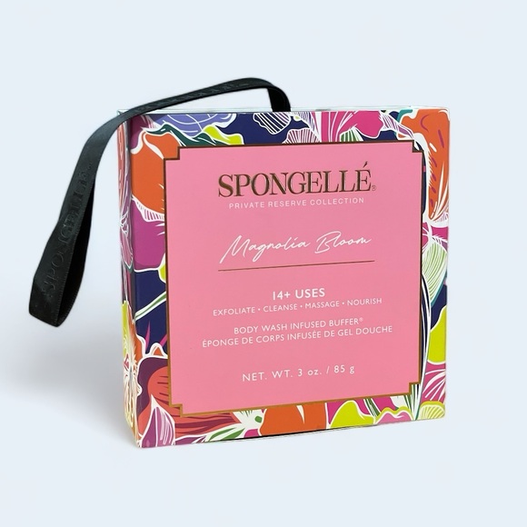 Spongelle | Bath & Body | Magnolia Bloom Spongell Boxed Flower Body Wash Infused Buffer | Poshmark